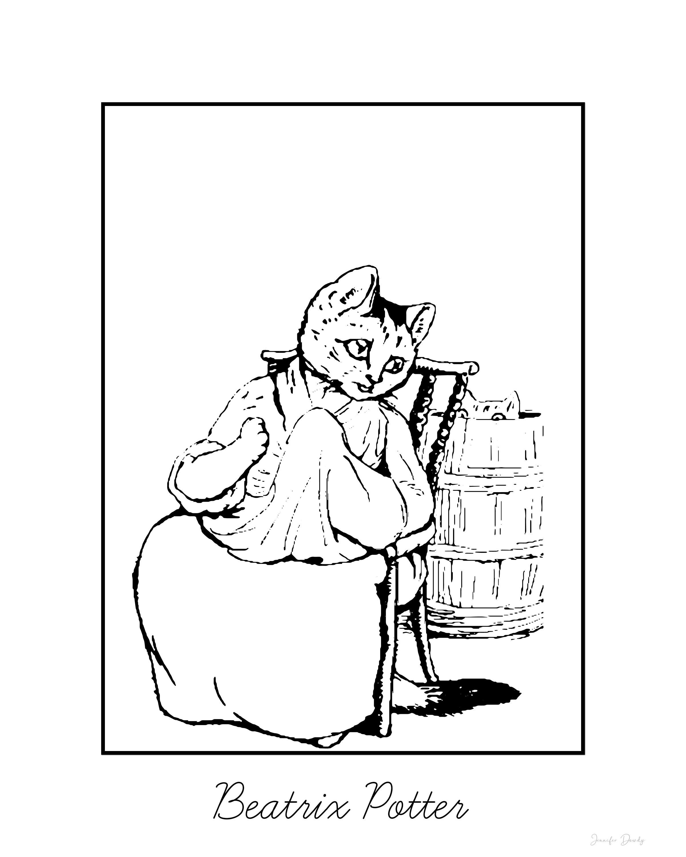 Beatrix Potter Watercolor Set ( FREE )